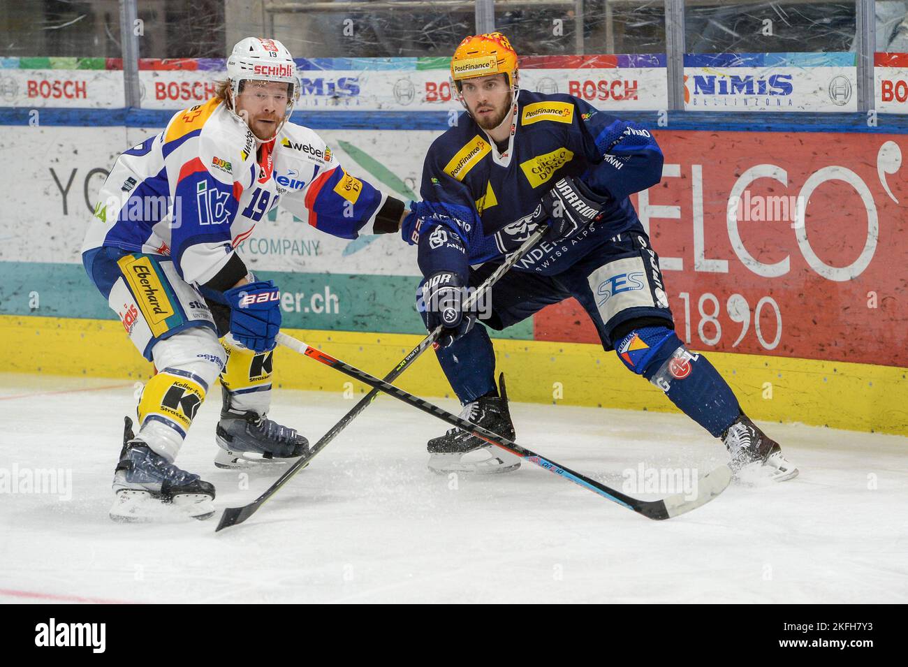 18.11.2022, Ambri, Gottardo Arena, NL: HC Ambri-Piotta - EHC Kloten ...