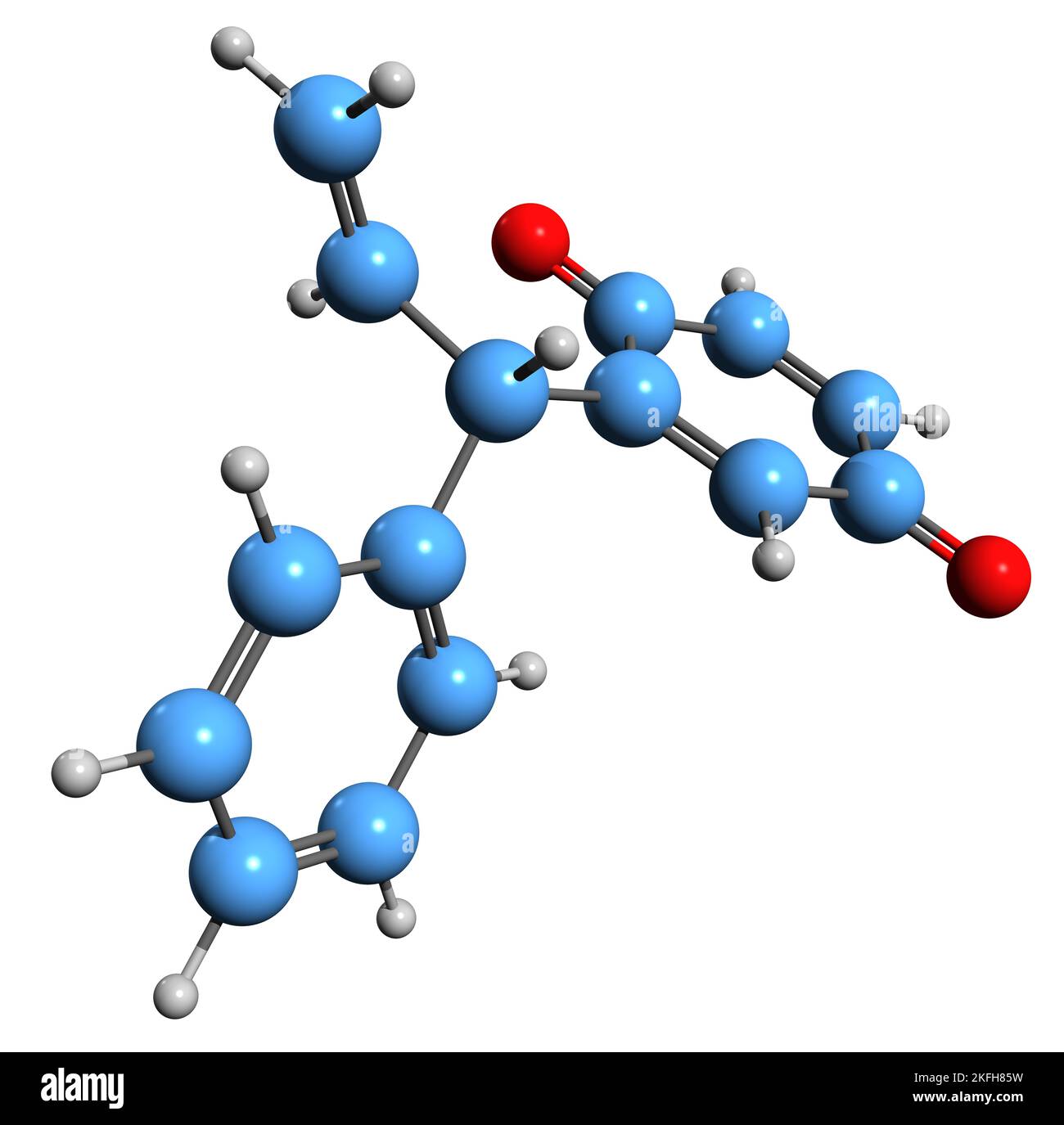 3D image of dalbergion skeletal formula - molecular chemical structure ...