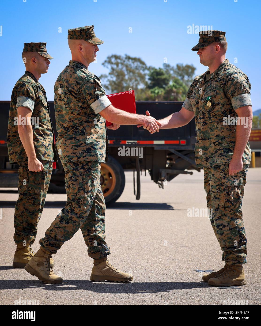 U.S. Marine Corps Gunnery Sgt. Colin G. Baird, a geospatial analyst ...