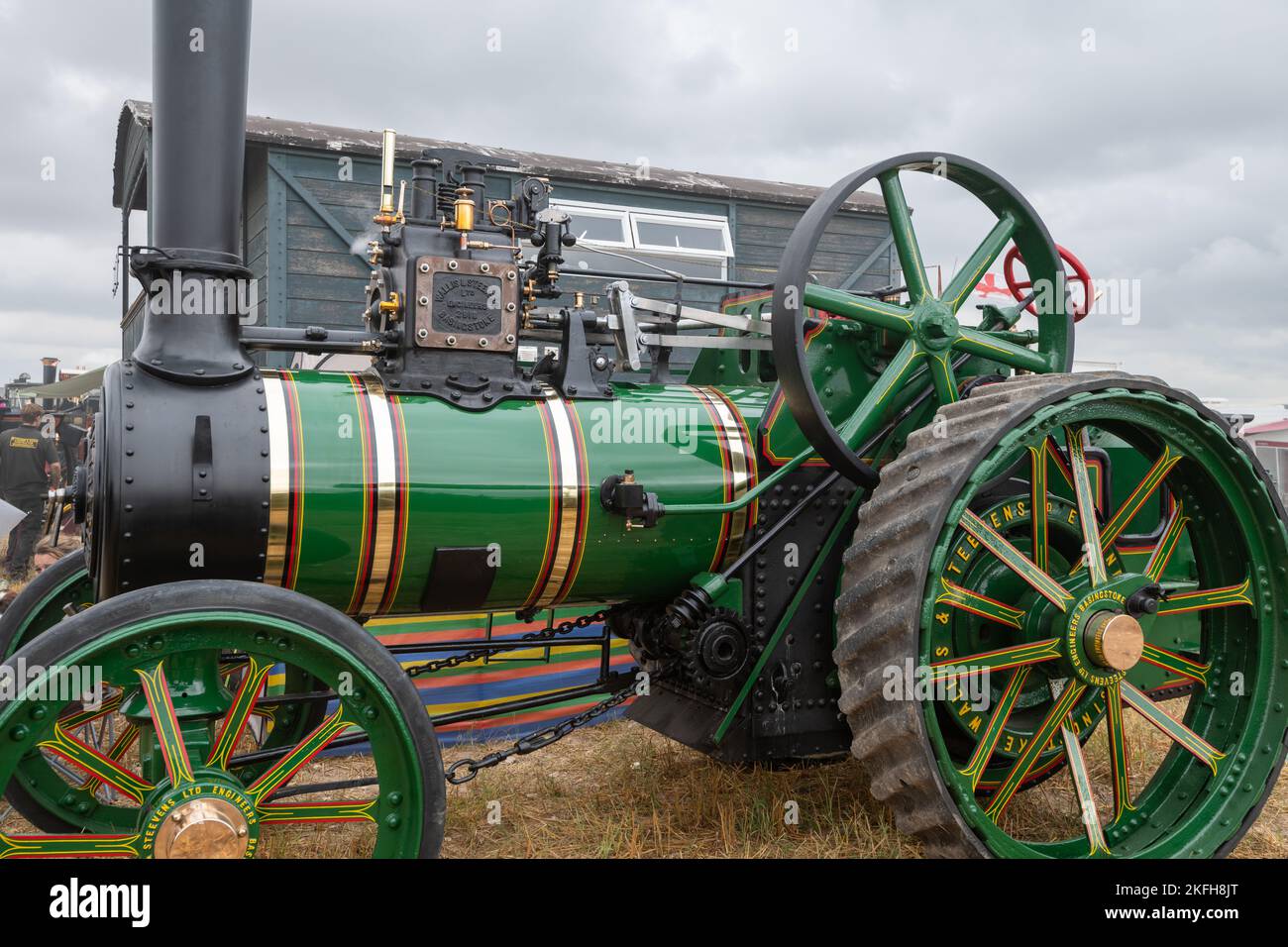 Tarrant Hinton.Dorset.United Kingdom.August 25th 2022.A restored Wallis ...