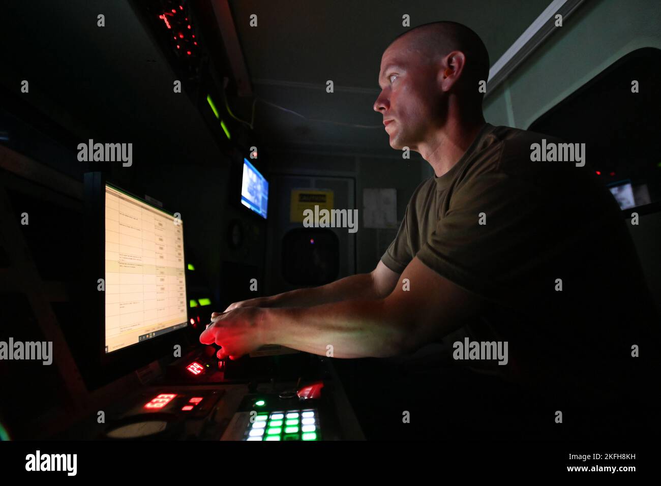 U.S. Air Force Tech. Sgt. Jarvis Colvin, 169th Maintenance Squadron ...