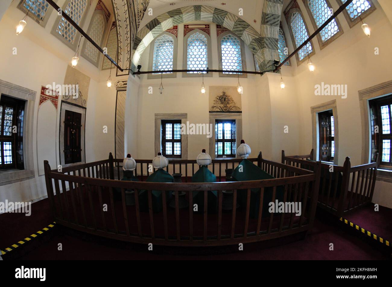 The Sehzadeler Tomb, located in the Sultanahmet district of Turkey, was ...