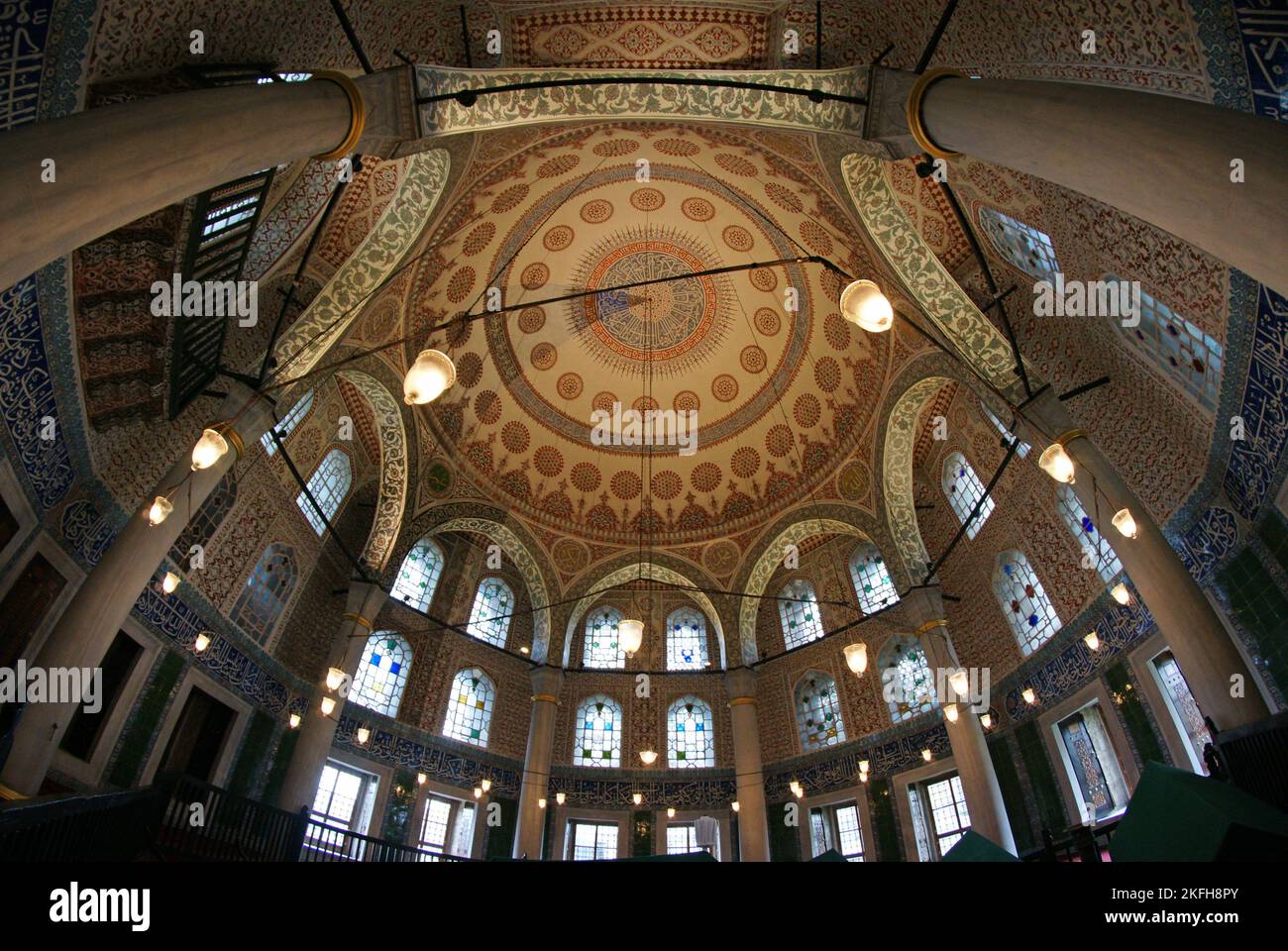 The Tomb of Mehmet the 3rd, located in the Sultanahmet district of ...