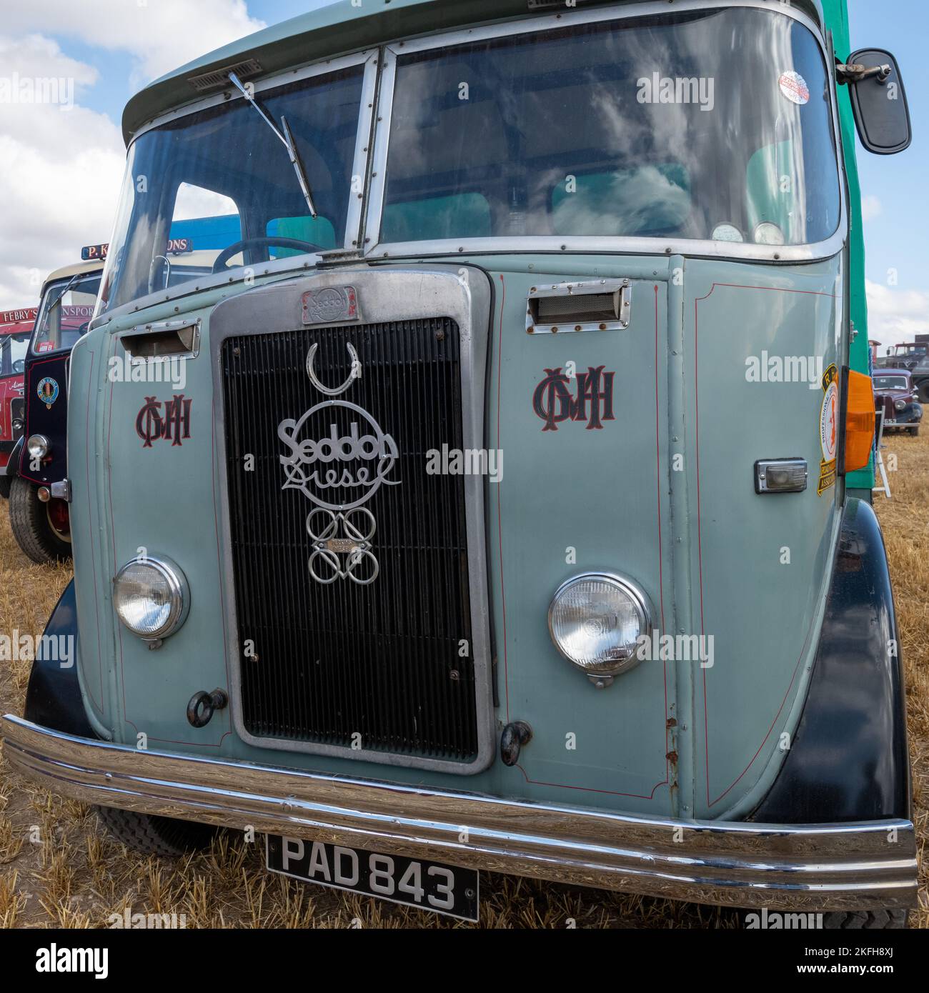 Tarrant Hinton.Dorset.United Kingdom.August 25th 2022.A Seddon Diesel ...