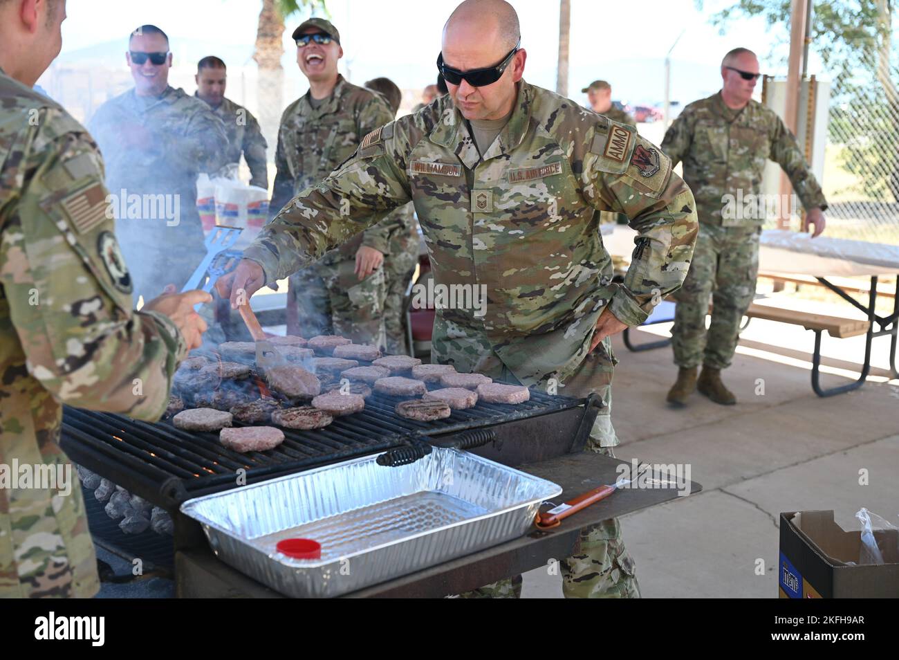 U.S. Air Force Senior Master Sgt. John Williamson, 355th Munitions ...