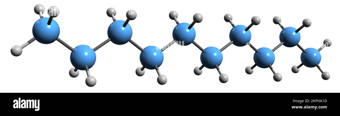 Decane Structural Formula