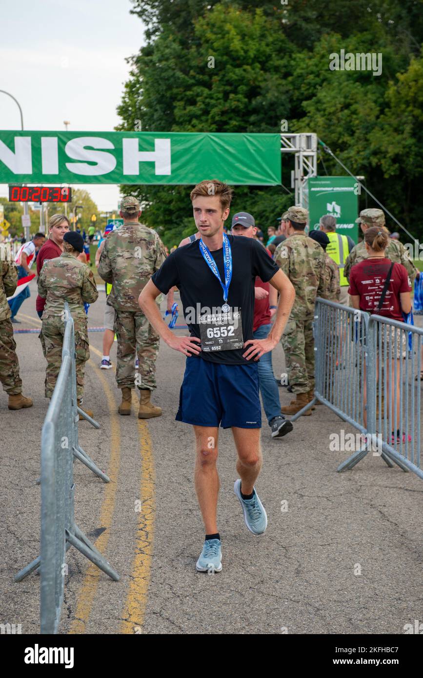 Runners participate in the 2022 Air Force Marathon 5K event at the ...