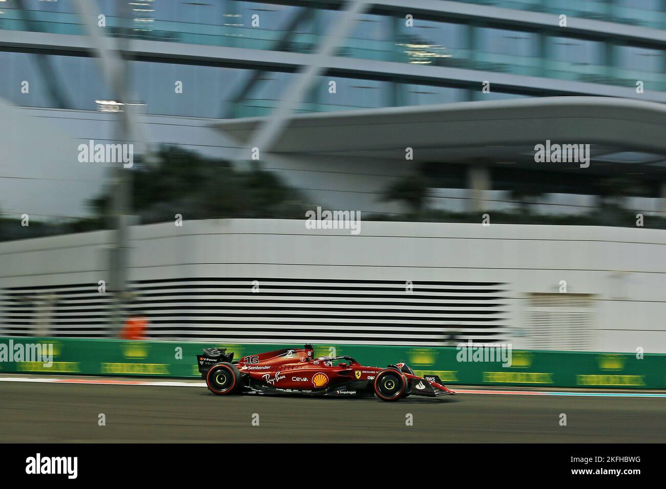 18th November 2022; Yas Marina Circuit, Yas Island, Abu Dhabi; Charles ...