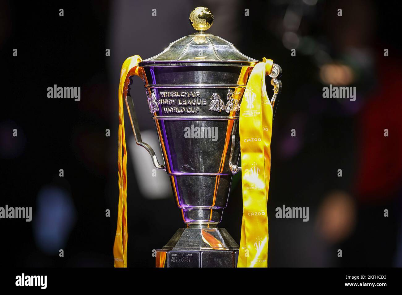 Manchester, UK. 18th Nov, 2022. The Wheelchair Rugby League World Cup ...