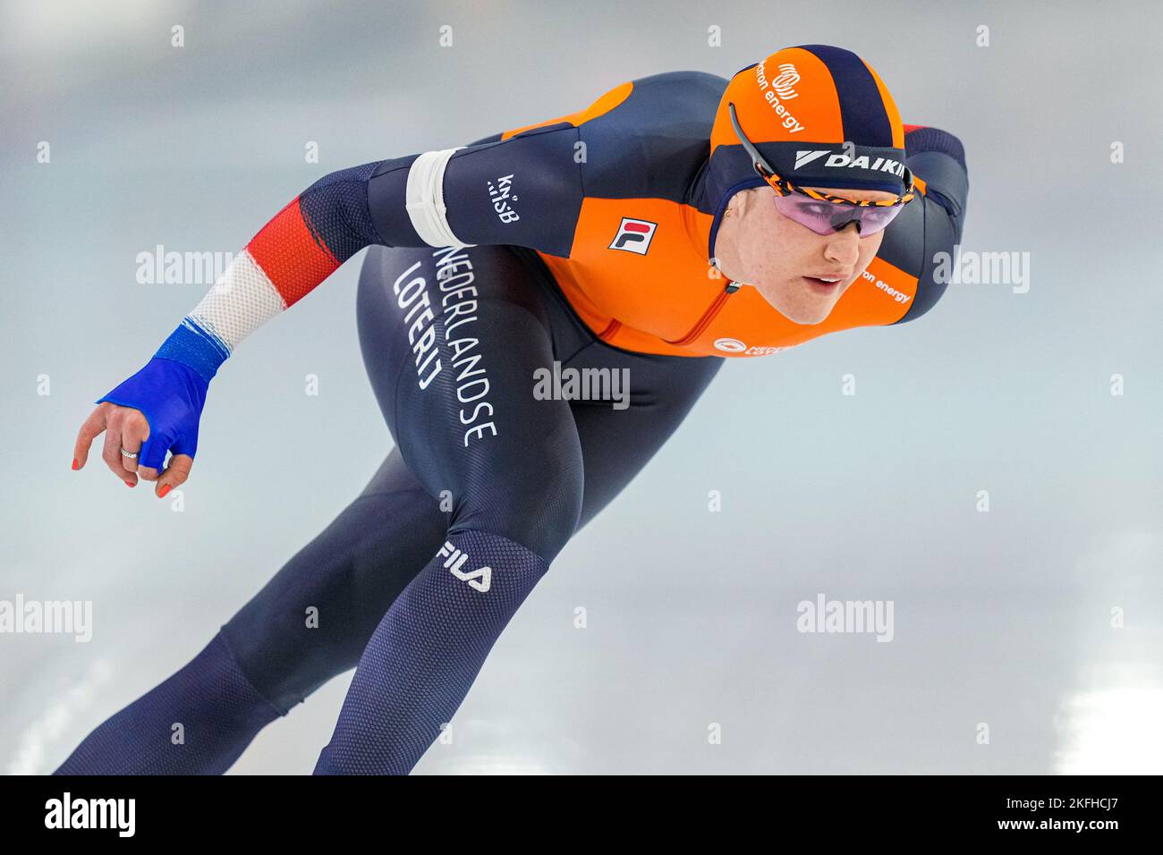 HEERENVEEN, NETHERLANDS - NOVEMBER 18: Isabel Grevelt of The ...