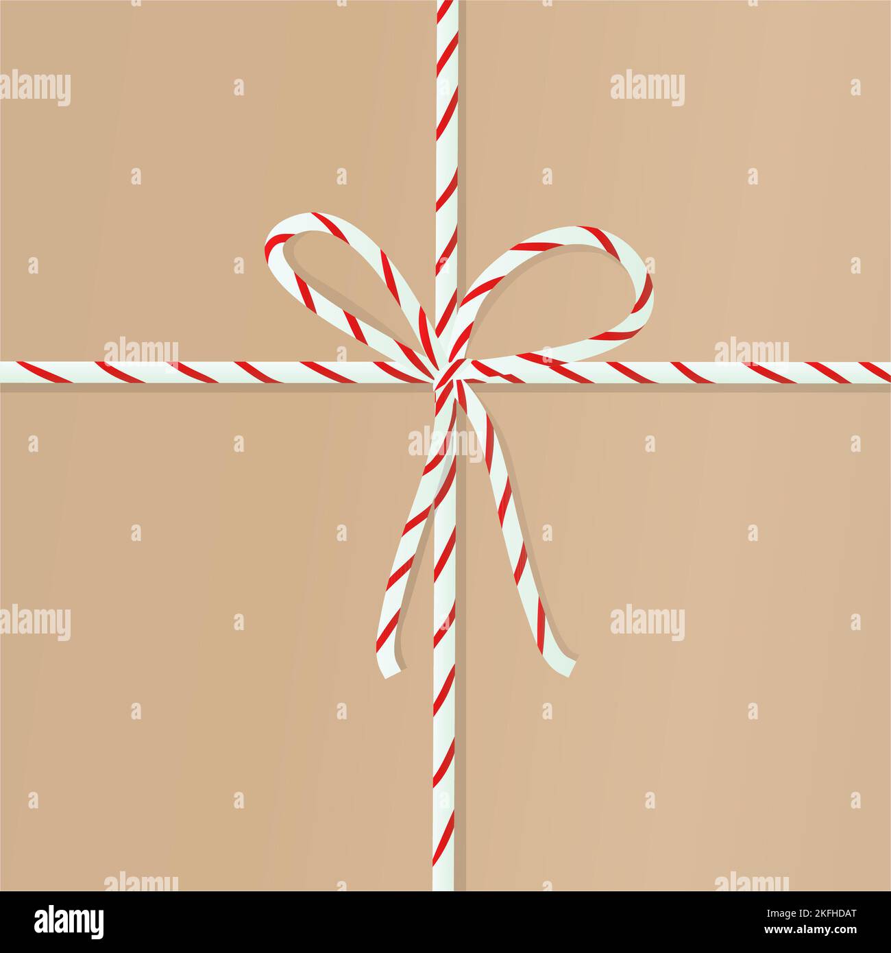 String bow isolated on transparent background. Vector Christmas lace ...