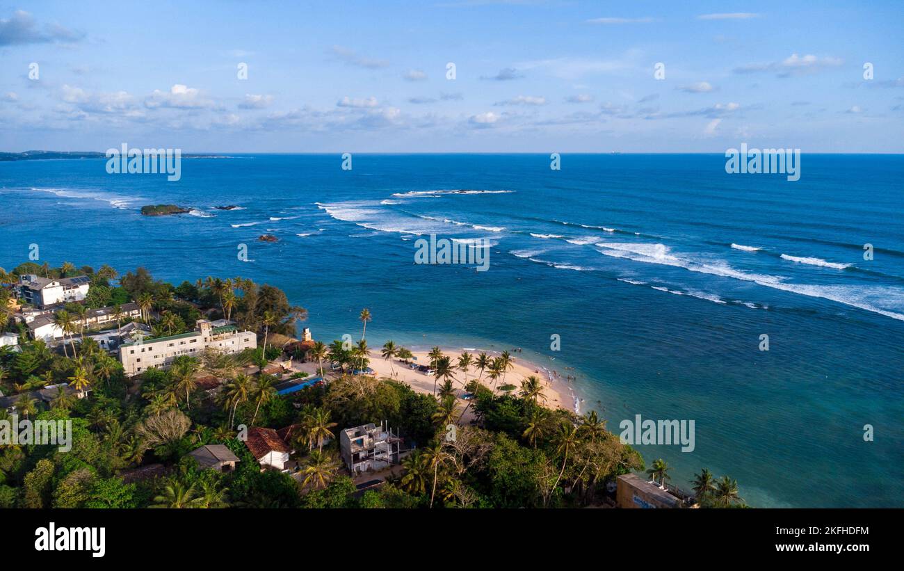 drone view of the beach Stock Photo - Alamy