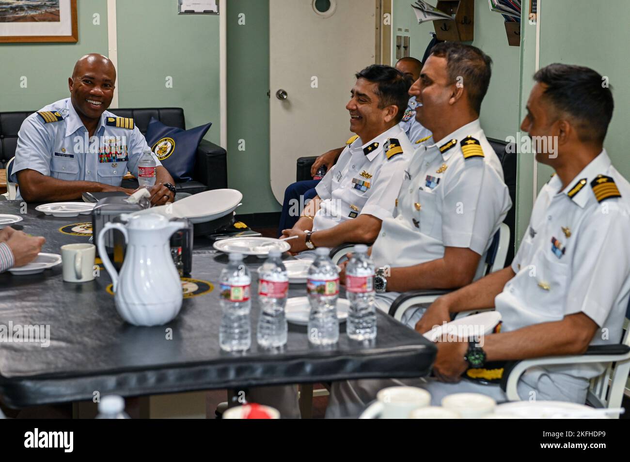 Capt. Willie Carmichael, commanding officer, U.S. Coast Guard Cutter ...