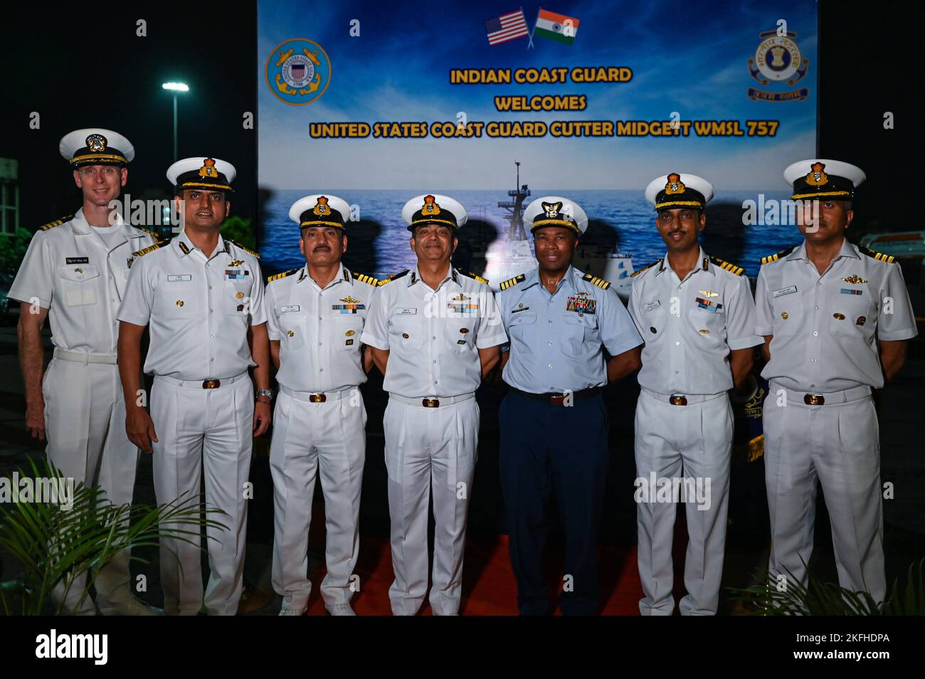 Capt. Willie Carmichael, commanding officer, U.S. Coast Guard Cutter ...