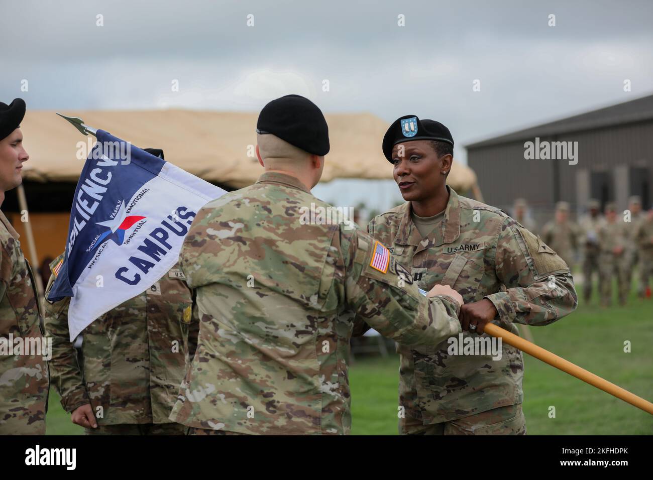 Capt. Rosa Meeks, the commandant for the III Corps and Fort Hood People ...