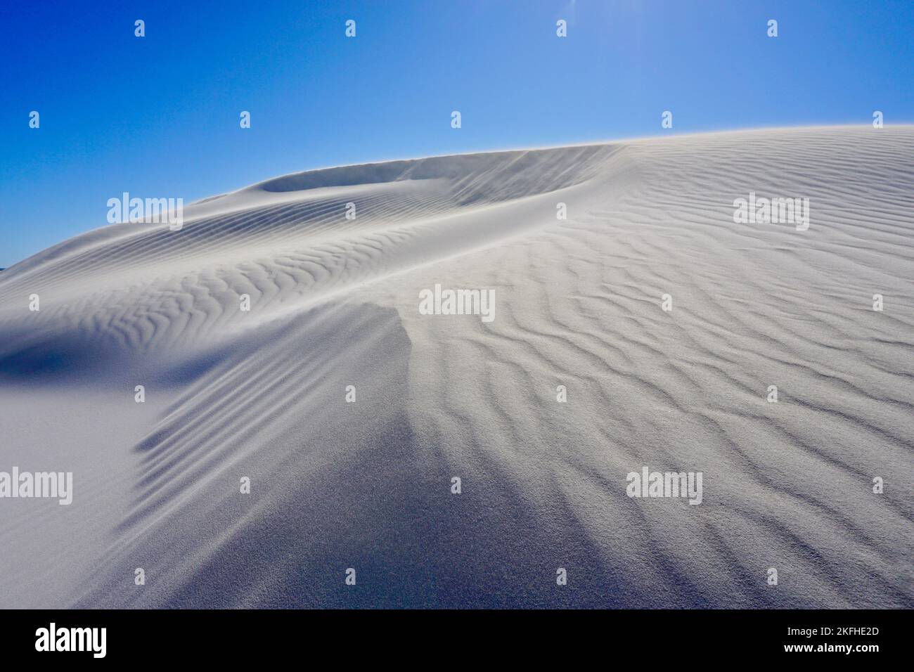 The Lancelin Sand Dunes in Western Australia, Perth on a sunny day ...
