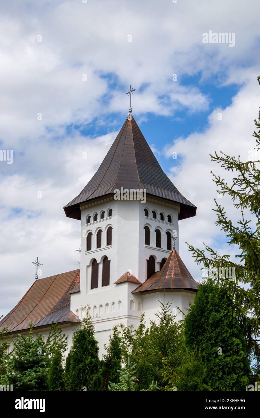A vertical low-angle of Assumption cathedral (Hadambu) orthodox ...