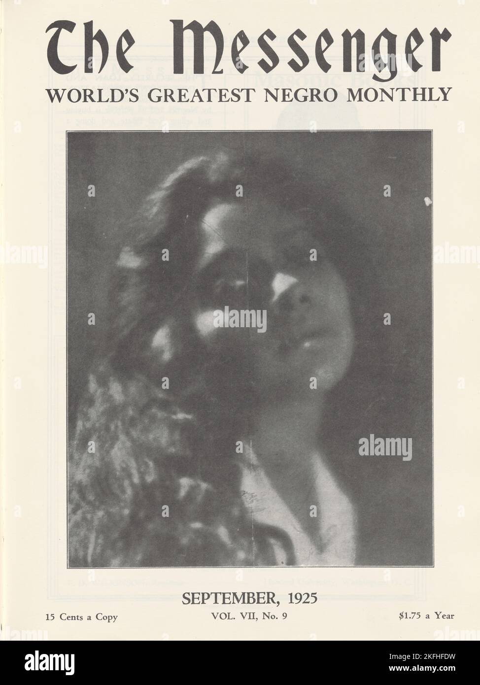 The Messenger, [Front cover], 1969, (1925-09 Stock Photo - Alamy