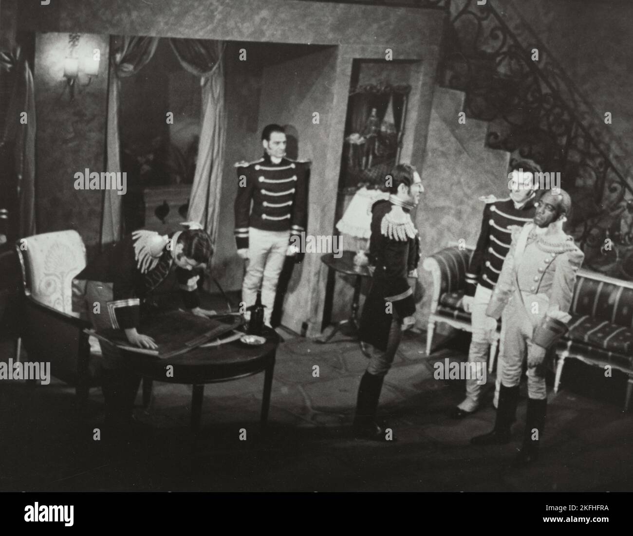 Five men, 1938 Stock Photo - Alamy