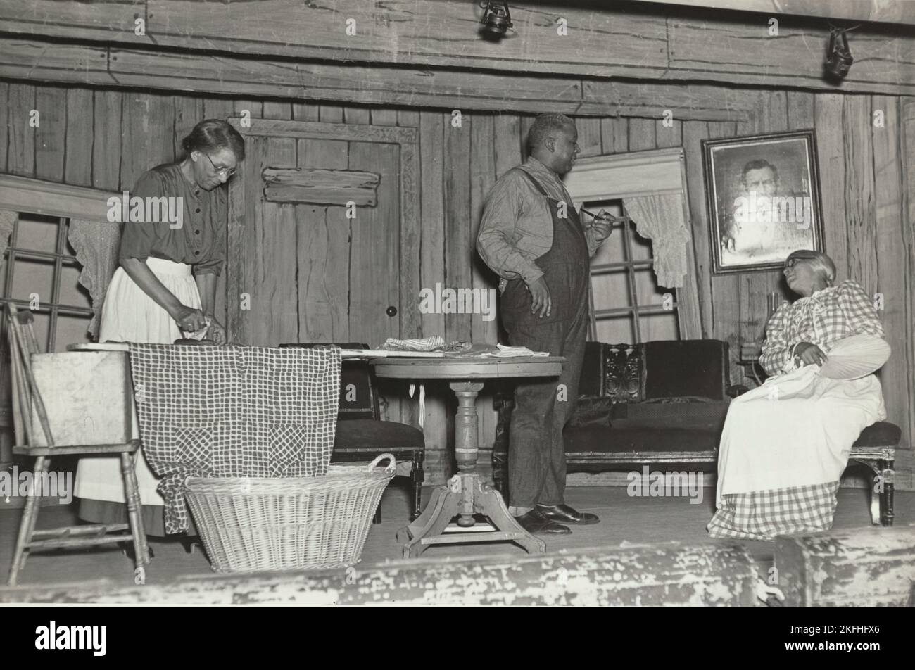 Woman ironing, 1935 - 1939 Stock Photo - Alamy