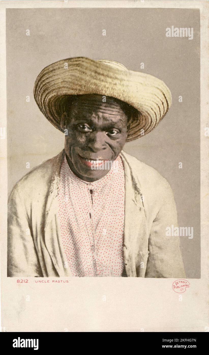 Uncle Rastus, ca.1898 - 1931 Stock Photo - Alamy