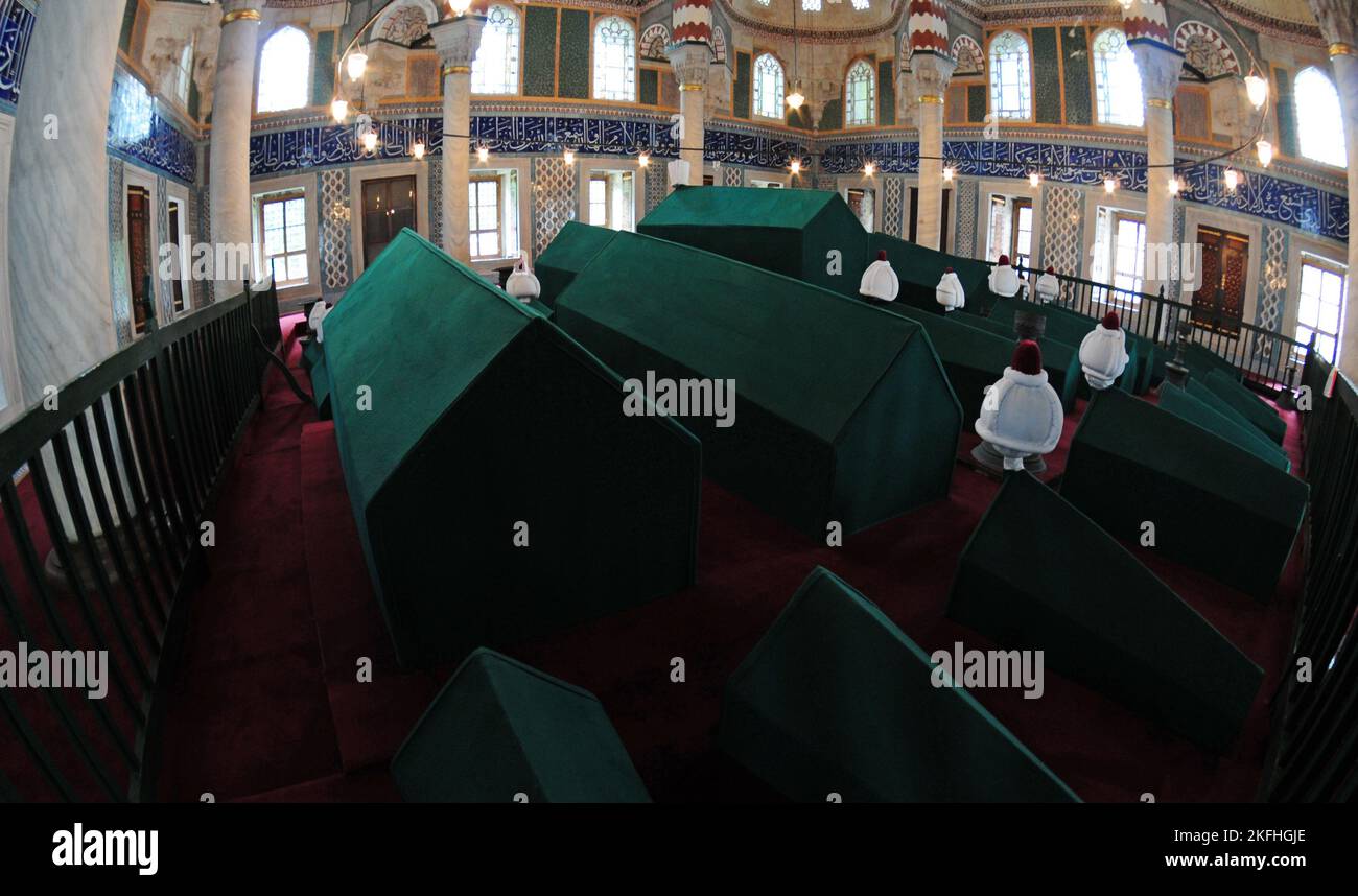 The Tomb of Selim II, located in the Sultanahmet district of Turkey ...
