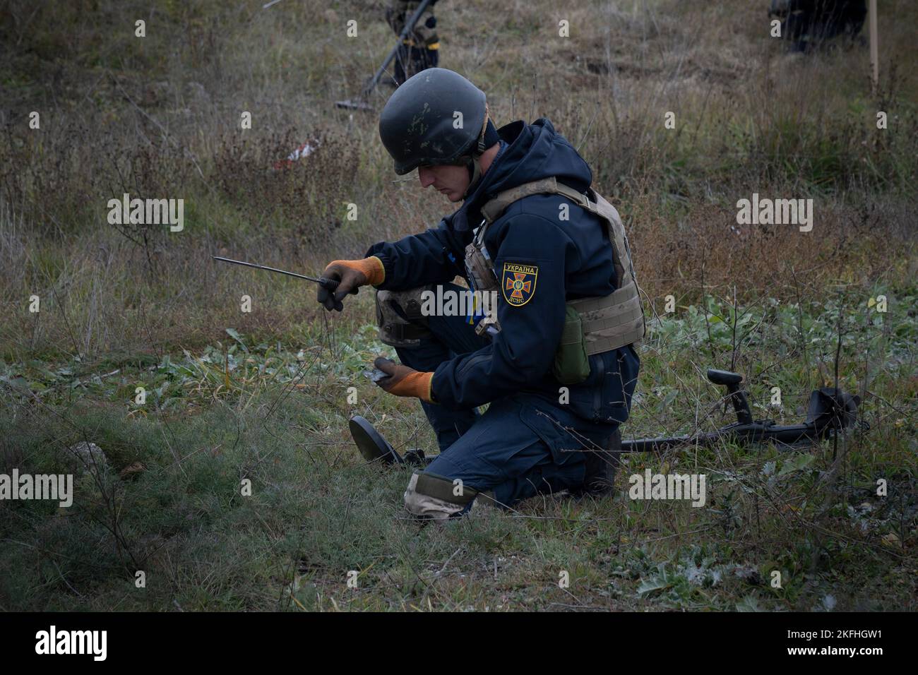 Demining process hi-res stock photography and images - Alamy