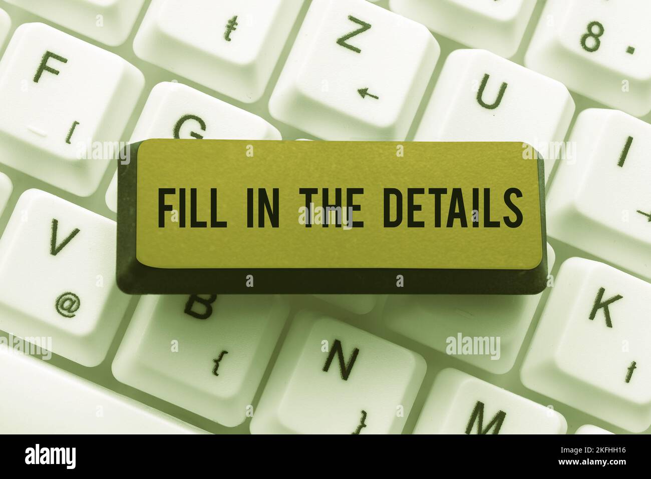 Sign displaying Fill In The Details, Business overview Add Information ...