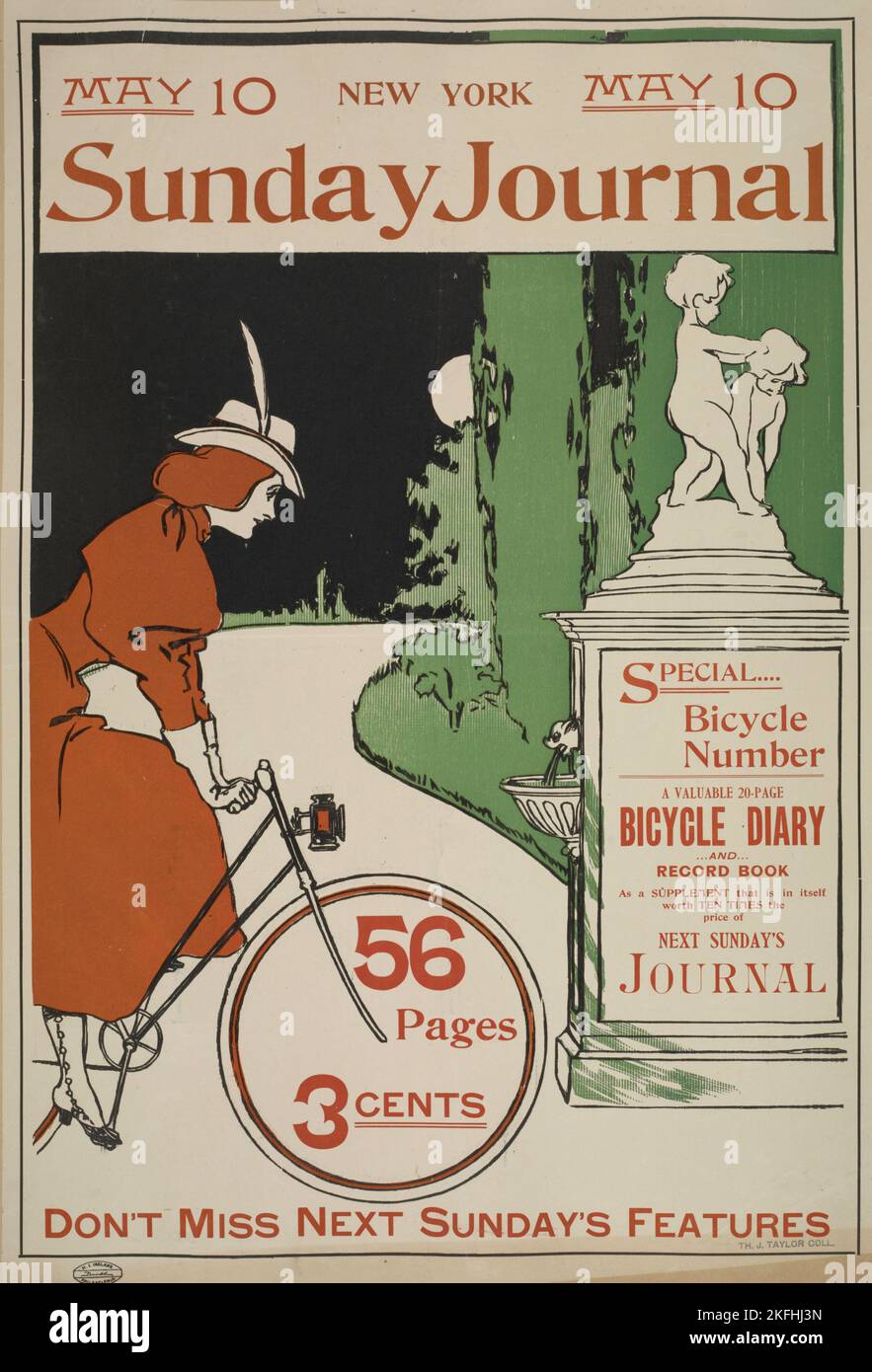 New York Sunday journal. May 10, c1893 - 1897 Stock Photo - Alamy