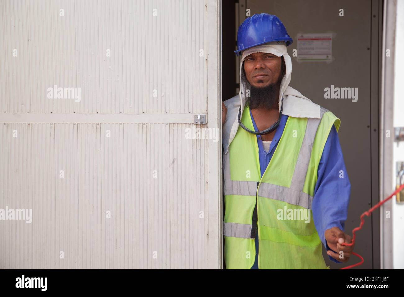 Made in qatar blue hi-res stock photography and images - Alamy