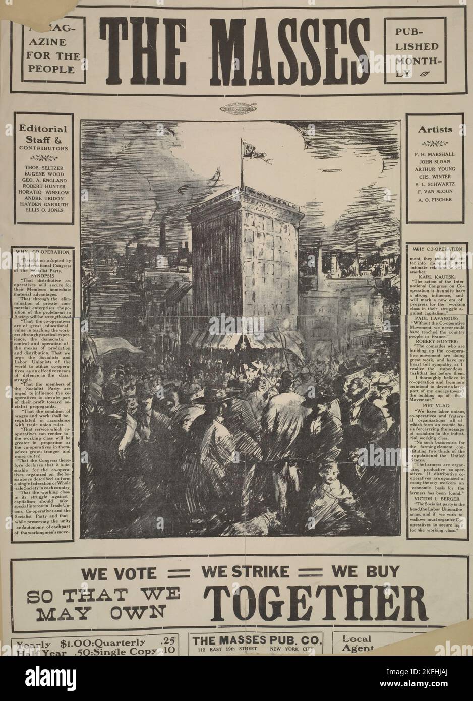 English socialist poster hi-res stock photography and images - Alamy