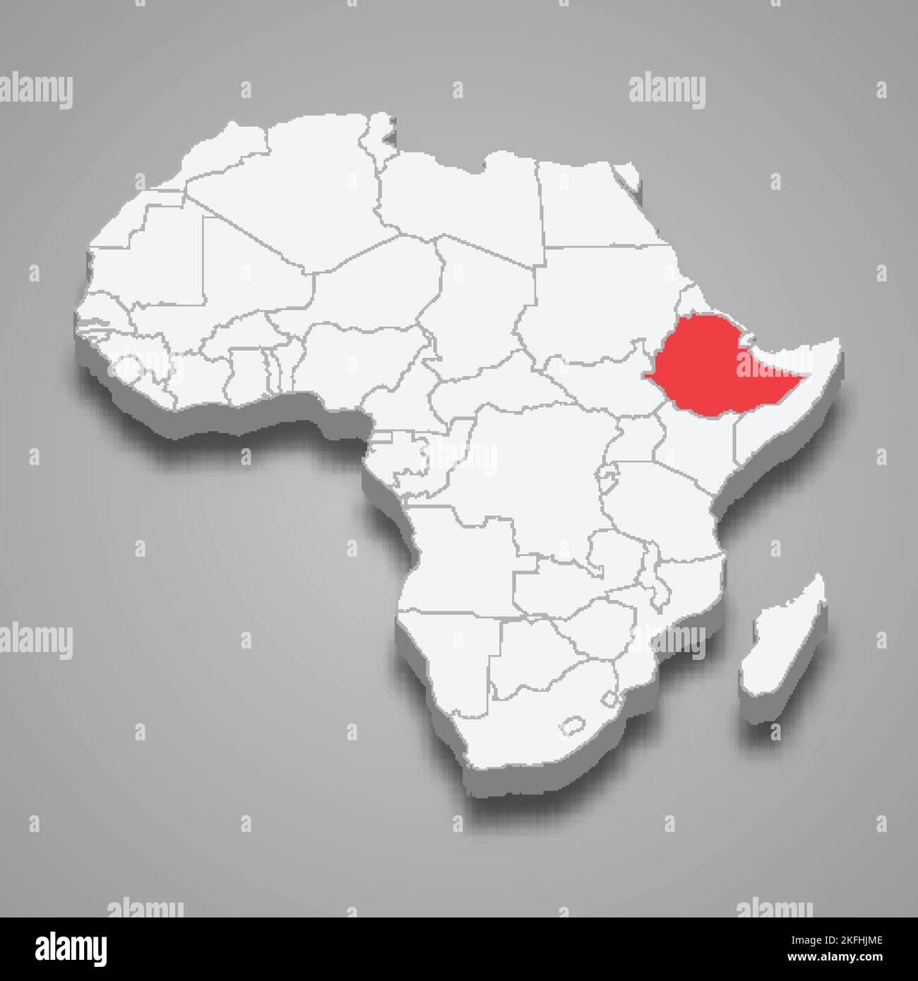 Ethiopia country location within Africa. 3d isometric map Stock Vector ... Ethiopia country location within Africa. 3d isometric map Stock Vector ...
