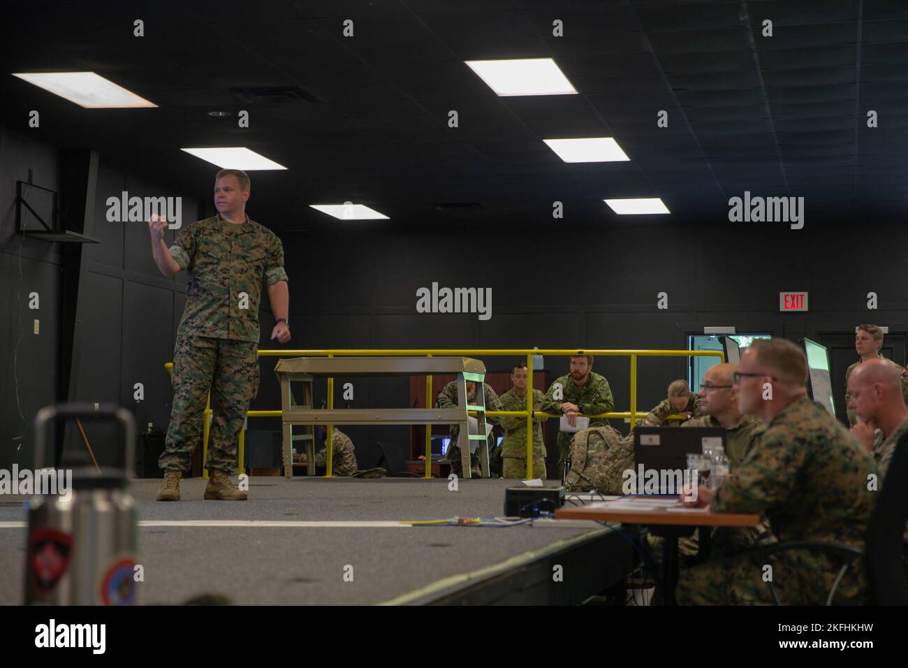 Joint force service members participate with the planning process ...