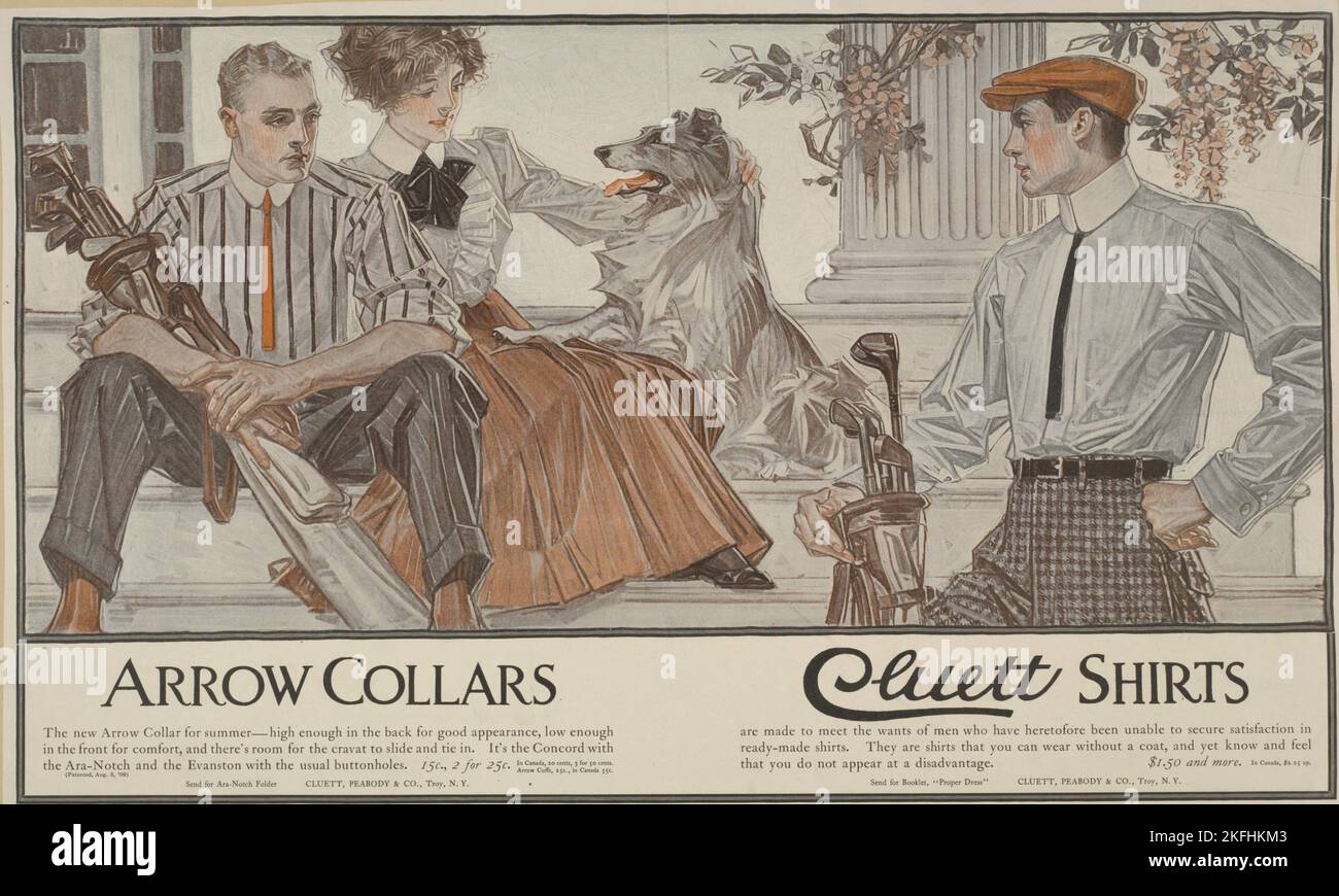 Cluett peabody company hi-res stock photography and images - Alamy