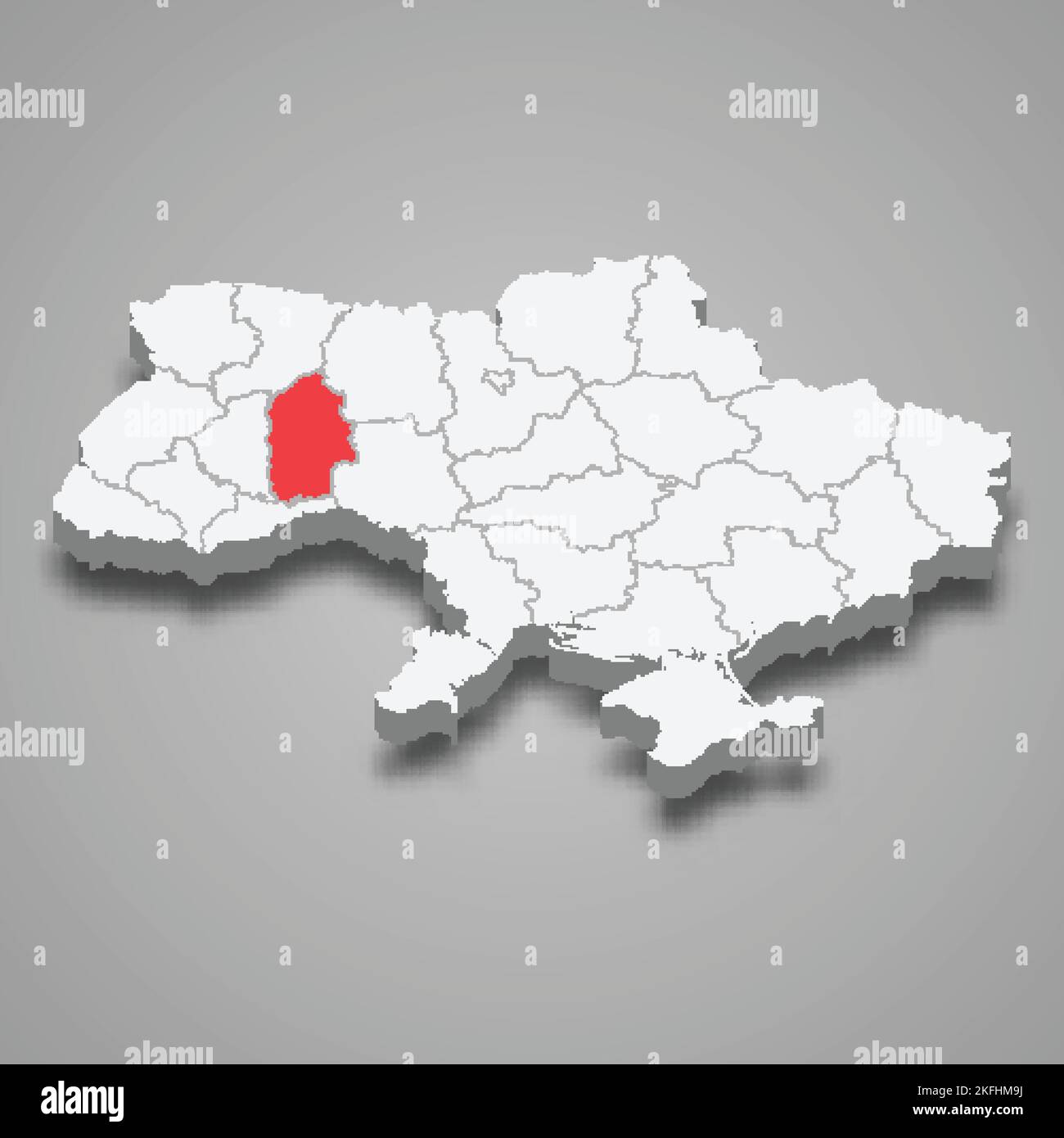 Map of khmelnytskyi hi-res stock photography and images - Alamy