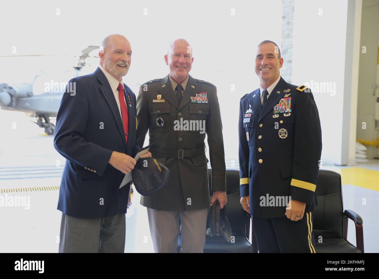 A new helicopter training landing pad at Muir Army Airfield is ...