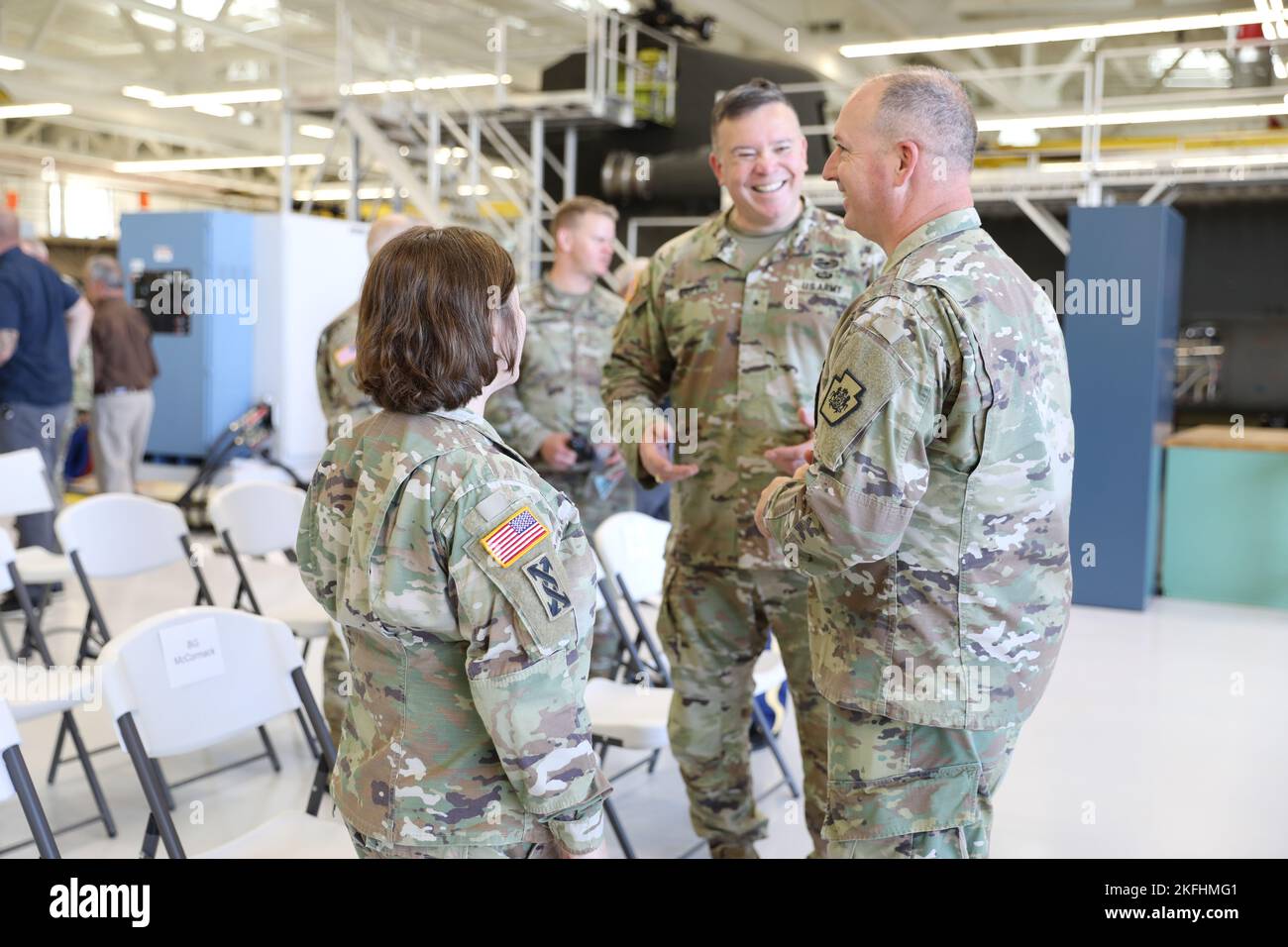 A new helicopter training landing pad at Muir Army Airfield is ...