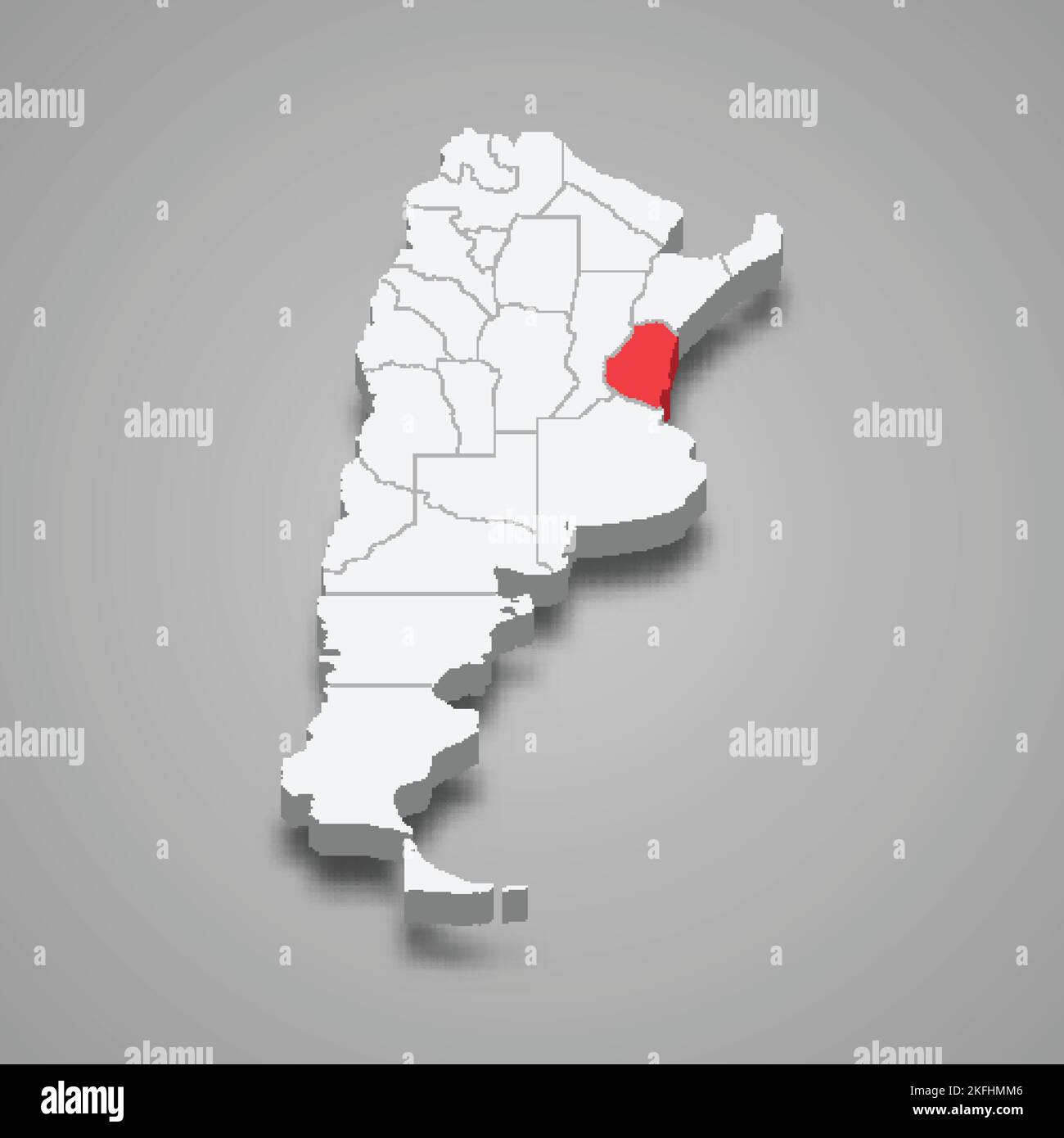 Map of entre rios Stock Vector Images - Alamy