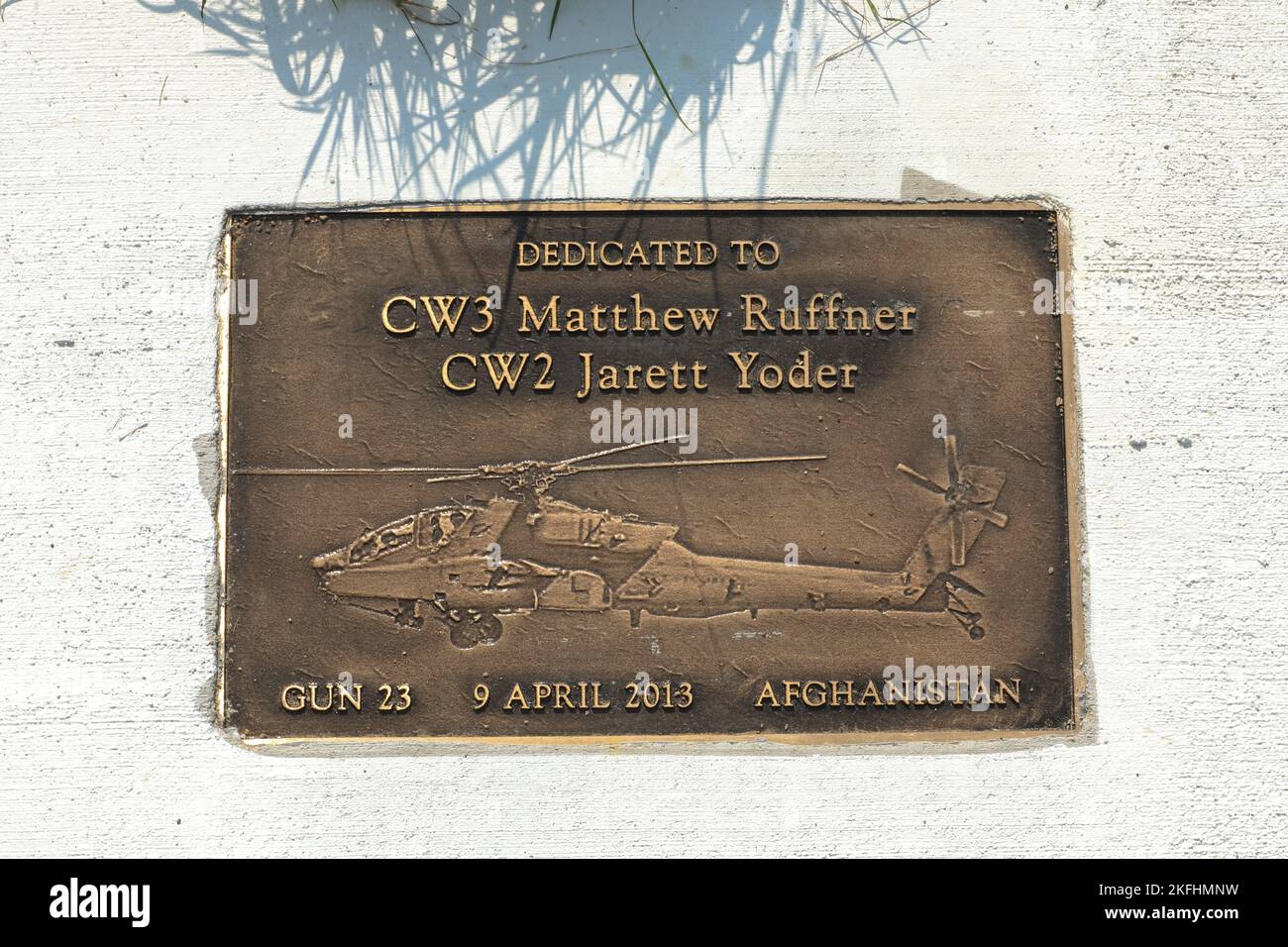 A new helicopter training landing pad at Muir Army Airfield is ...