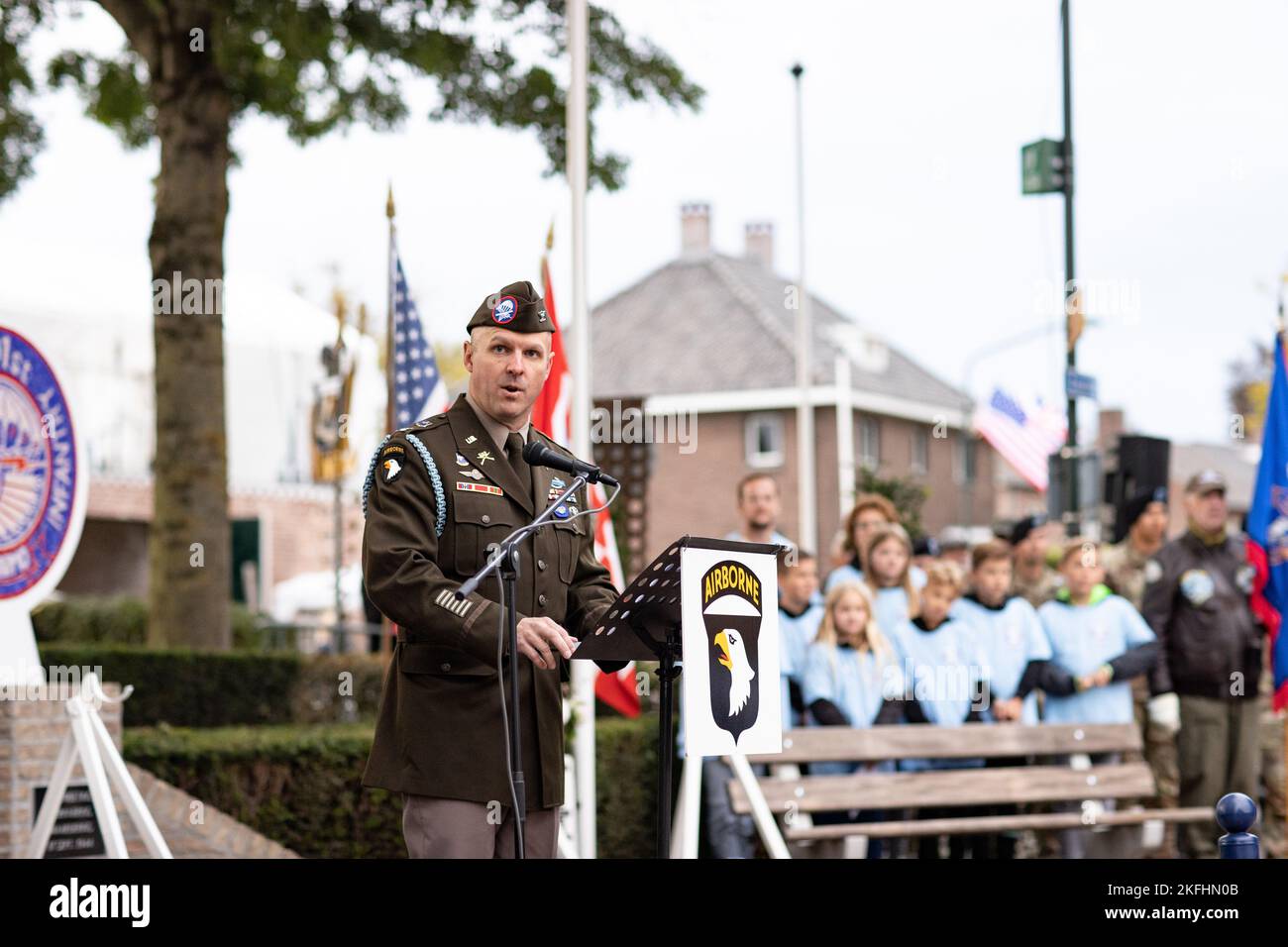 U.S. Army Col. Ed Matthaidess III, commander of 2nd Brigade Combat Team ...
