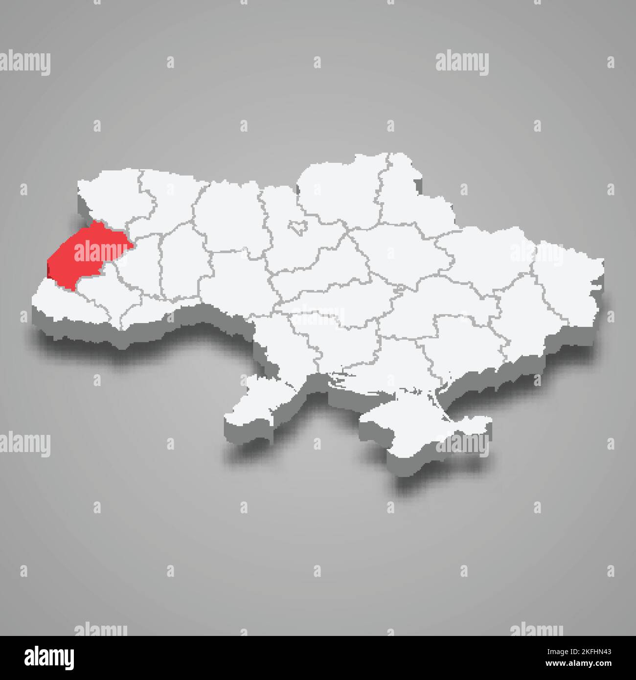 Lviv map hi-res stock photography and images - Alamy