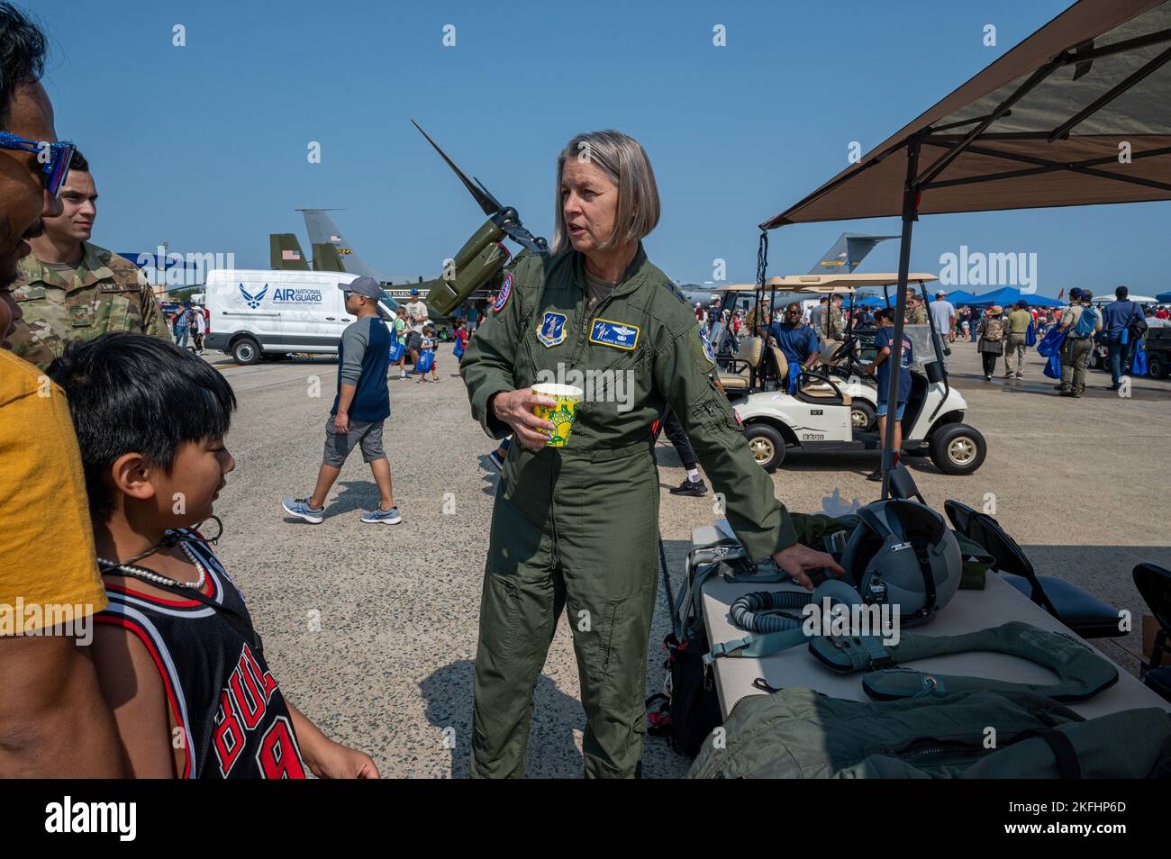 U.S. Air Force Maj. Gen. Sherrie L. McCandless, commanding general, D.C ...