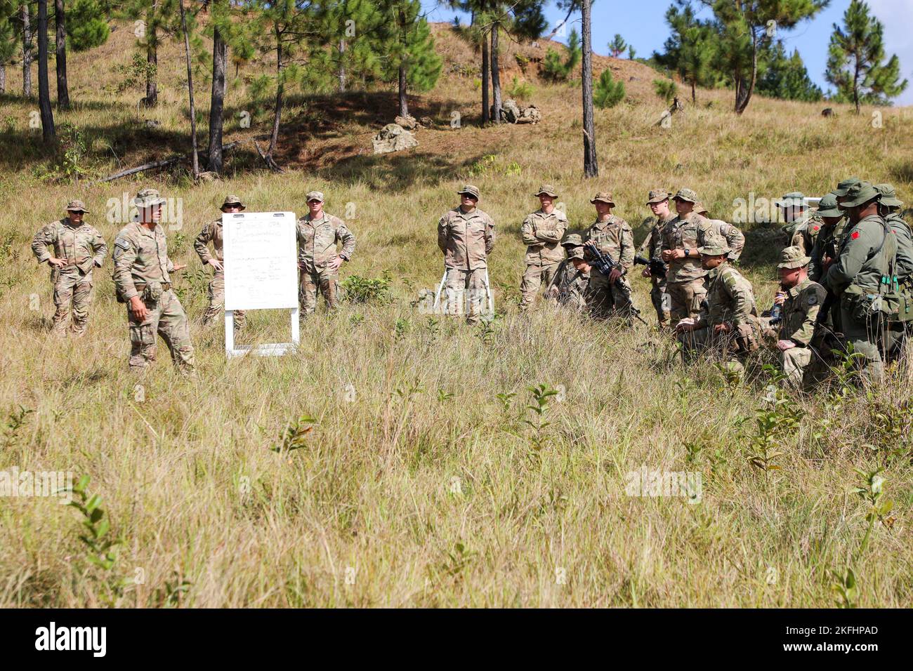 SFC Alex Sturm, a platoon sergeant assigned to B Company, 2nd Battalion, 27th Infantry Regiment ...