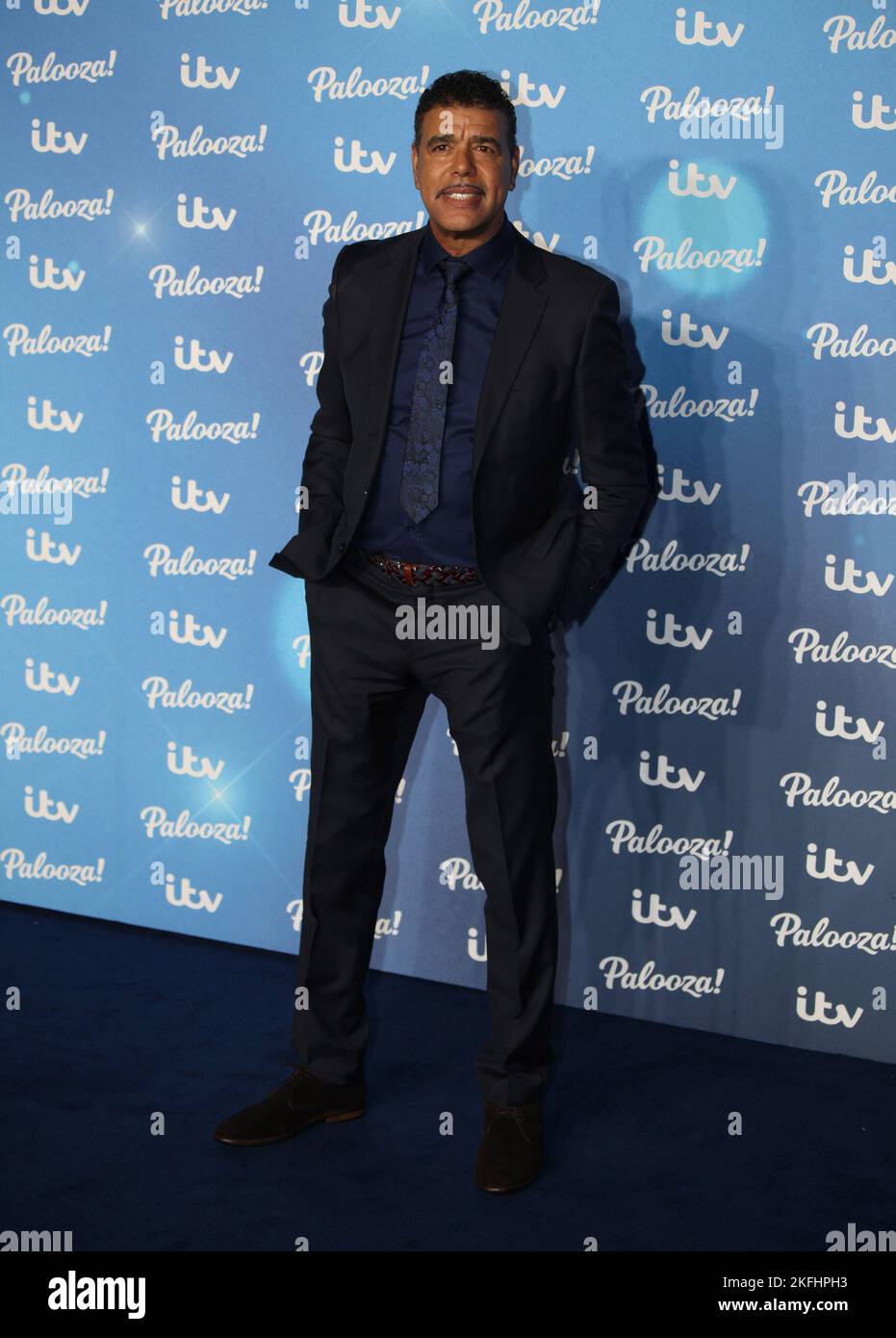 London, UK. Chris Kamara at the ITV Palooza event. Royal Festival Hall ...