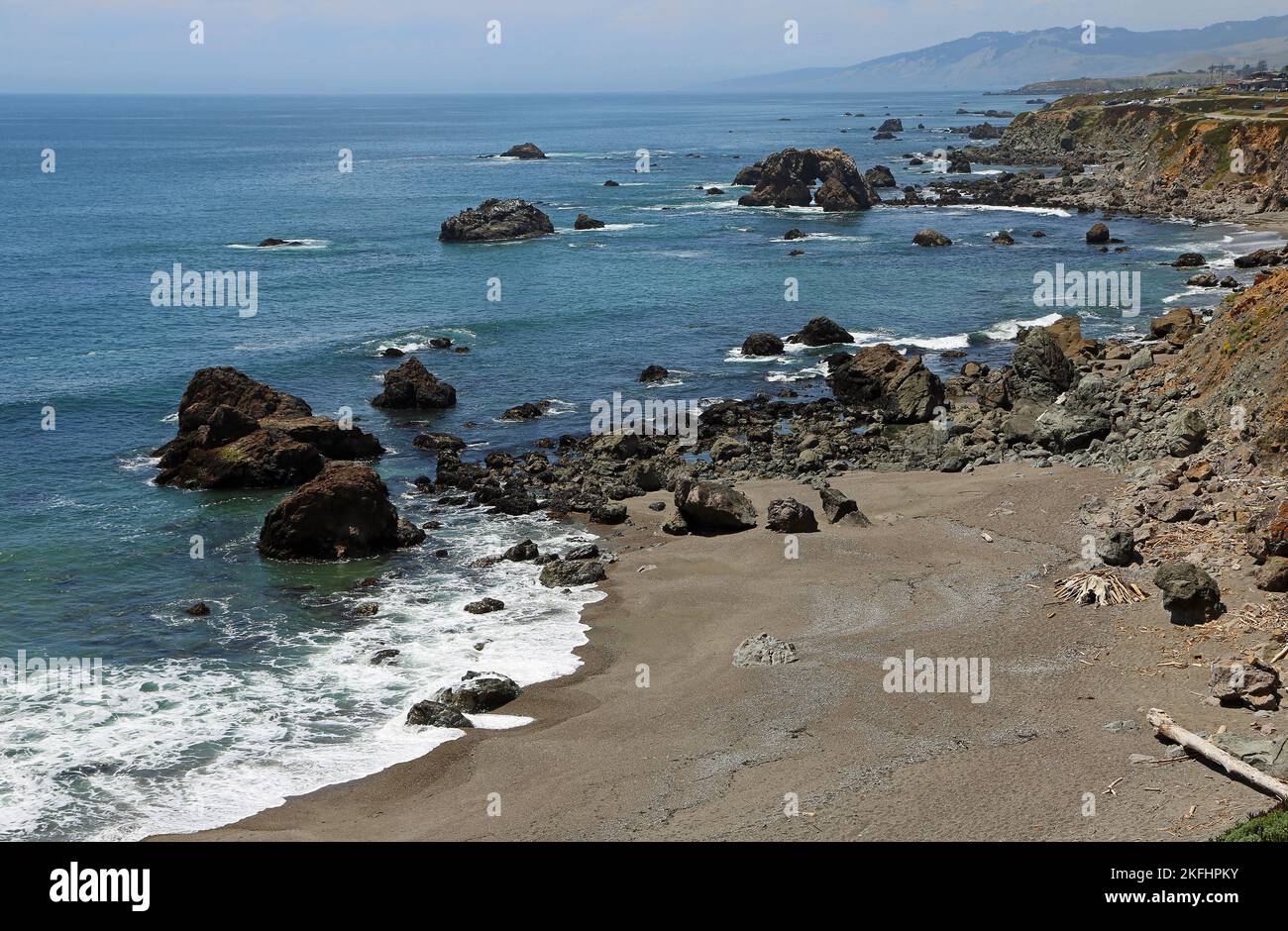 Arched Rock beach - California Stock Photo - Alamy