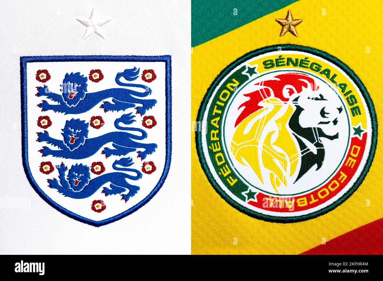 Senegal football logo hi-res stock photography and images - Alamy