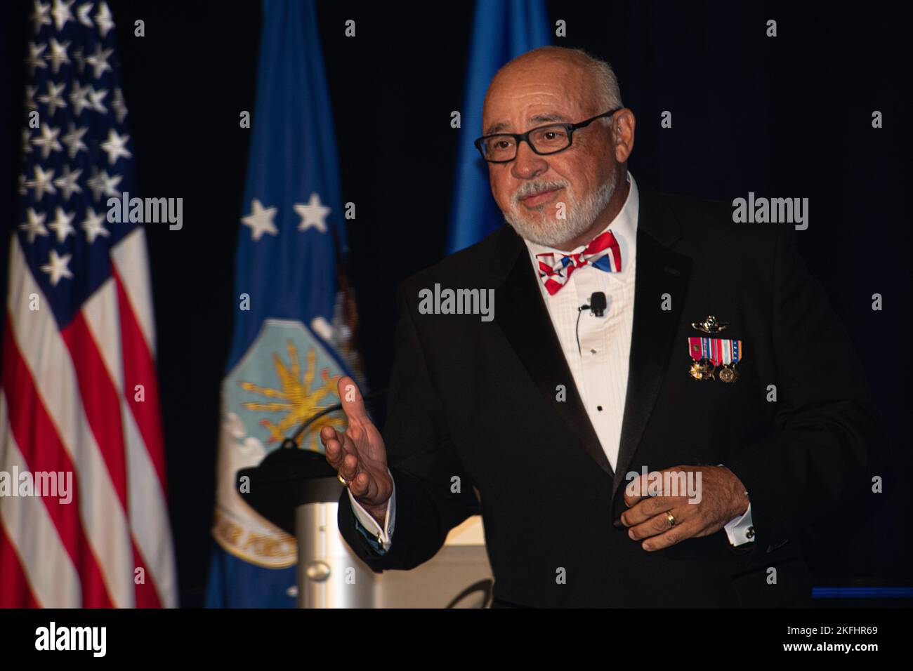 Guest speaker retired U.S. Air Force Col. Cesar "Rico" Rodriguez ...