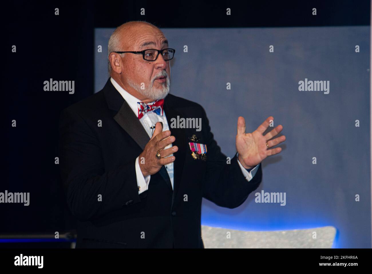 Guest speaker retired U.S. Air Force Col. Cesar "Rico" Rodriguez ...