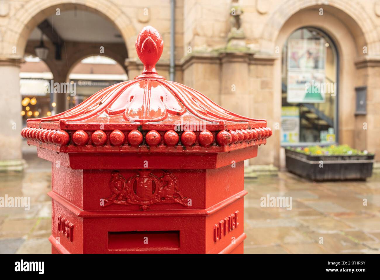 Shrewsbury Shropshire united kingdom 20, October 2022 red royal mail ...