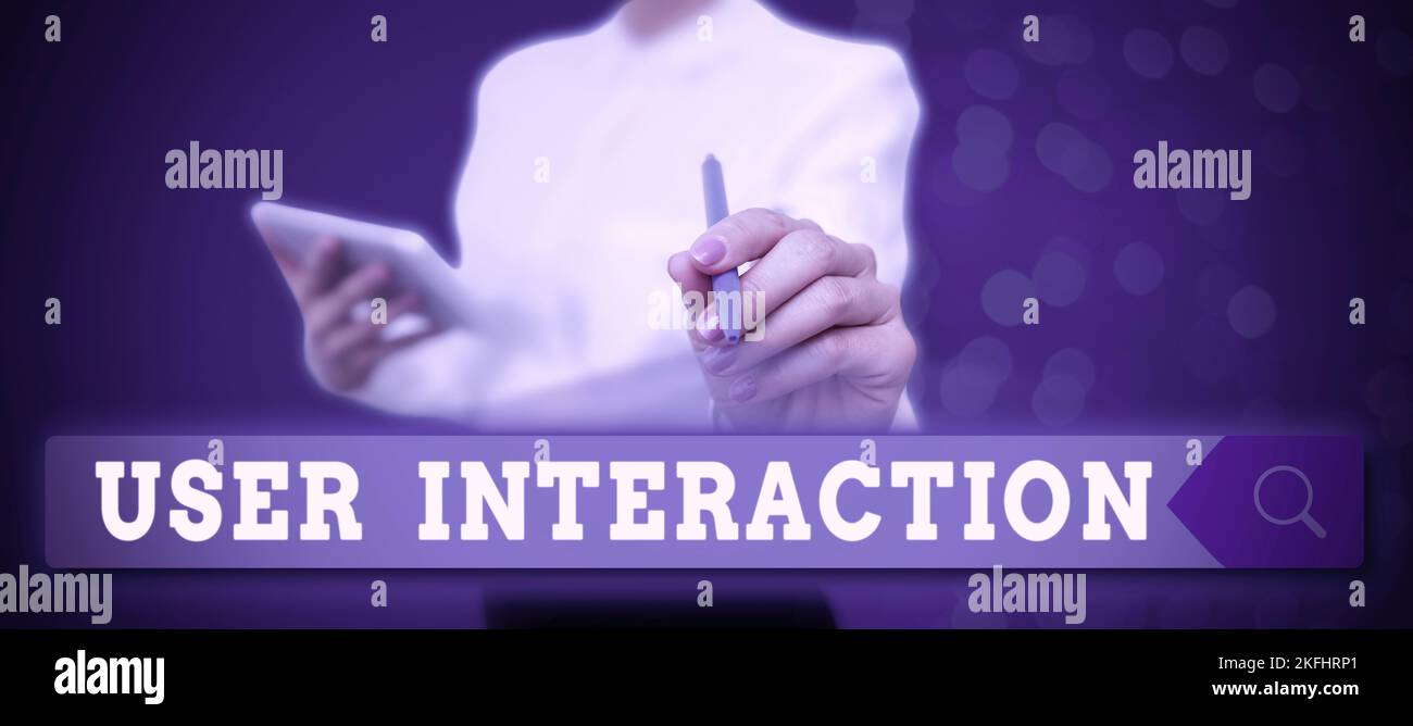 Handwriting text User Interaction, Business overview how the customer ...